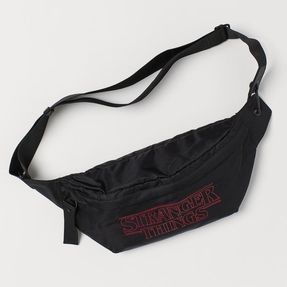 Bags | Stranger Things Belt Bag In Blackred Unisex | Poshmark
